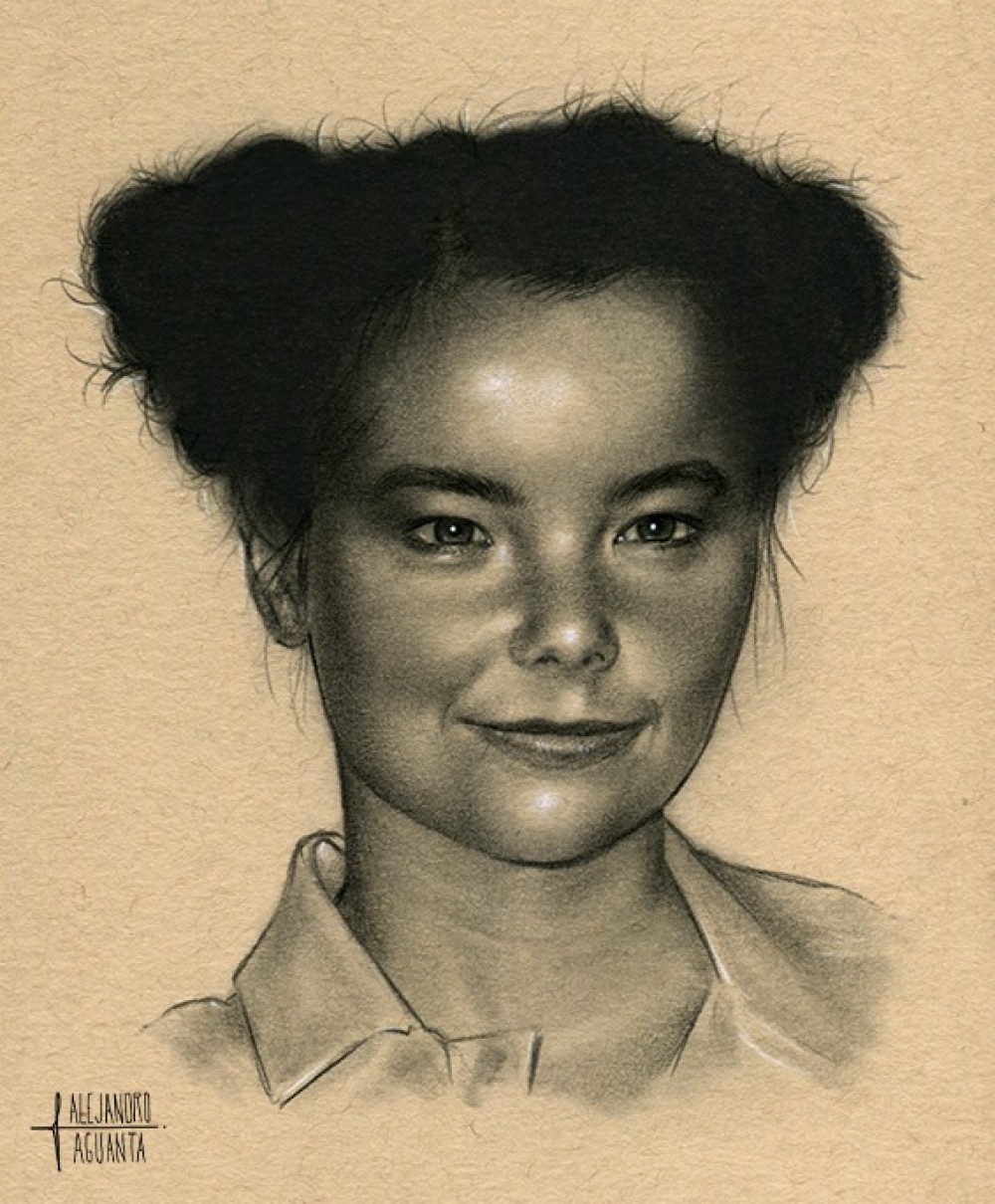 Bjork Drawing